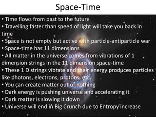 Mysteries of our universe | PPTX