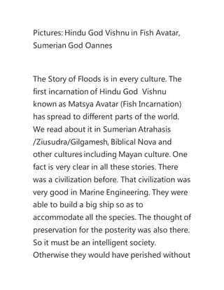 Mysterious fish gods around the world. | DOCX