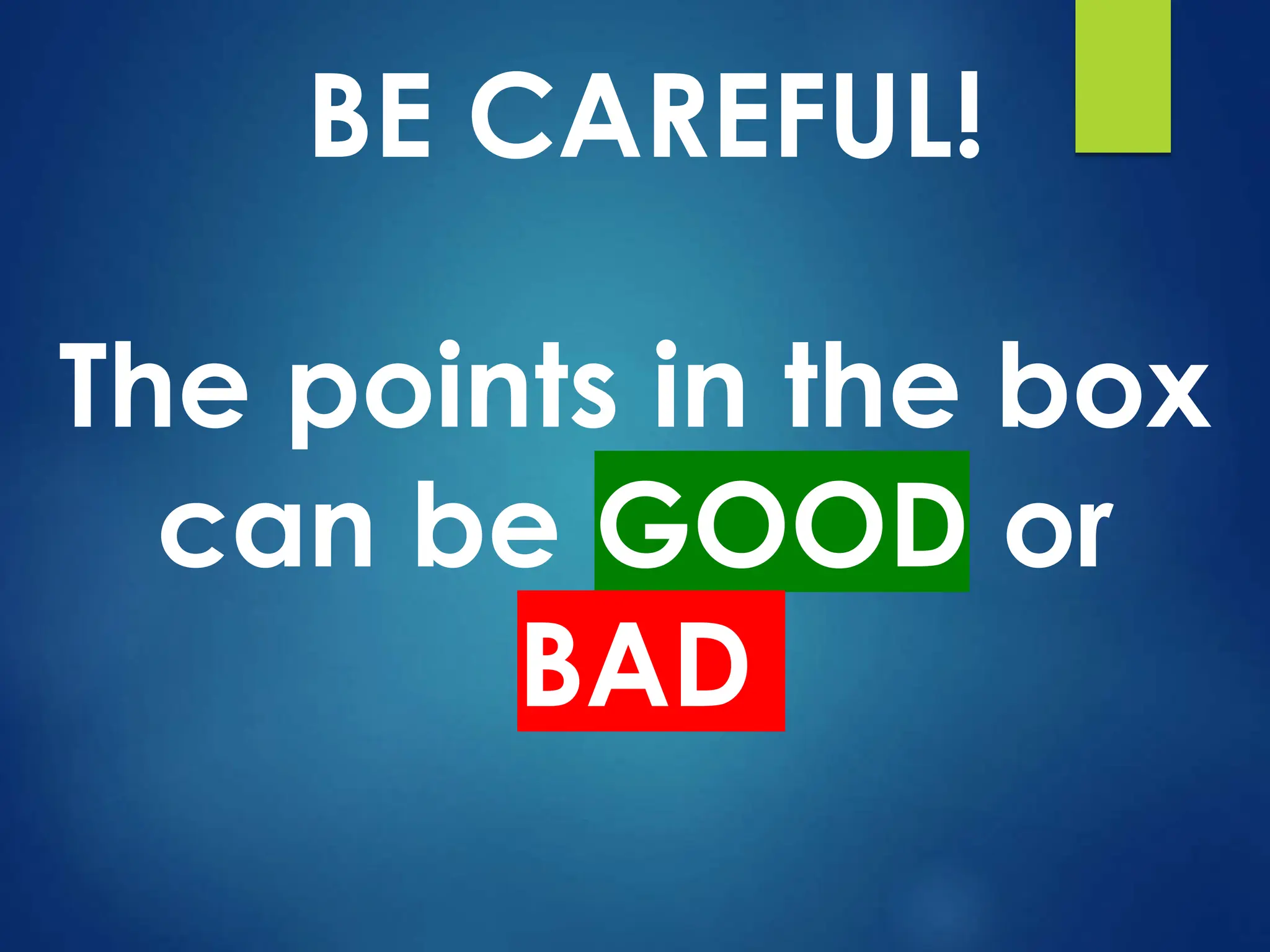 Mystery-Box-Template activity during class observation | PPTX