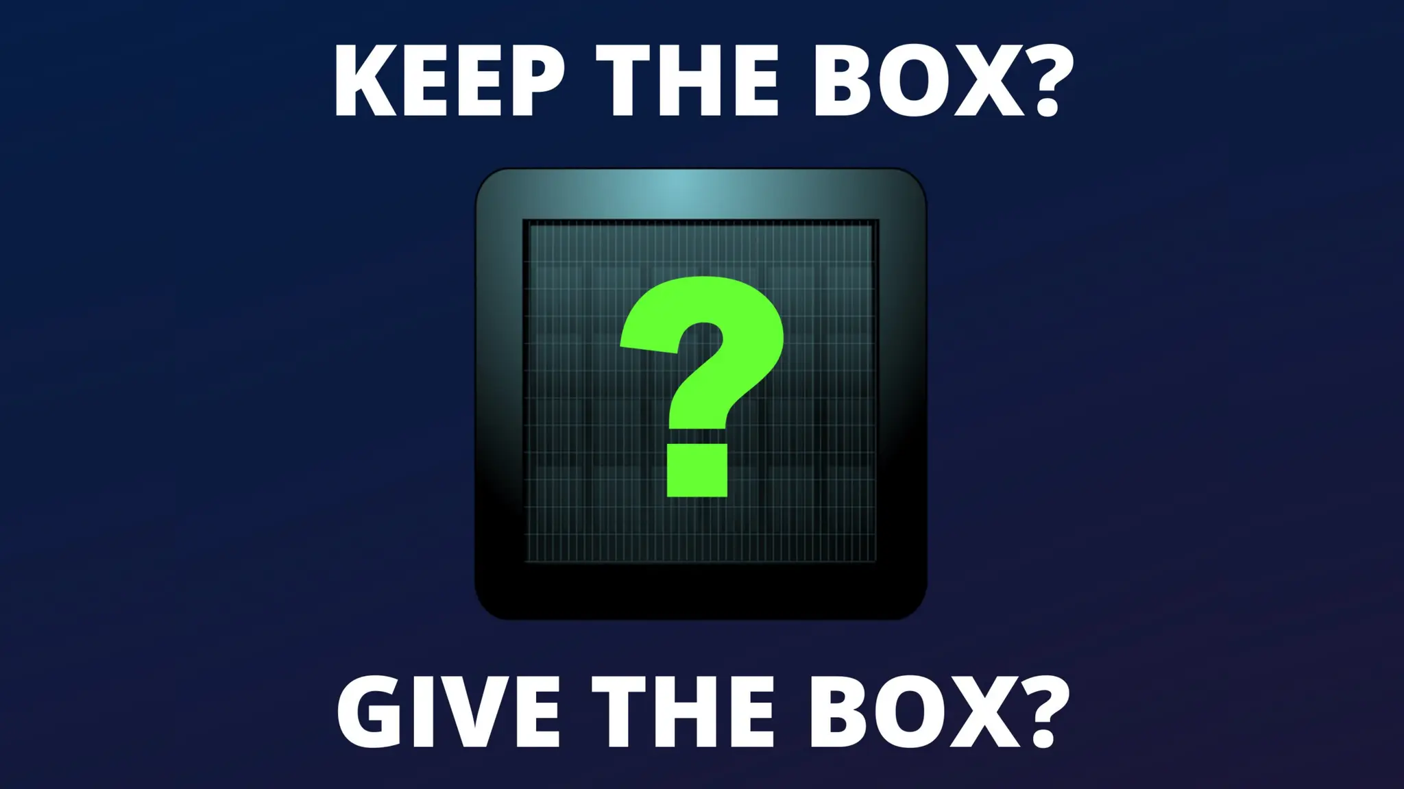 Mystery-Box-Template for games and motivations | PPTX