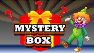 Guess The Mystery Box Power point Template | PPTX
