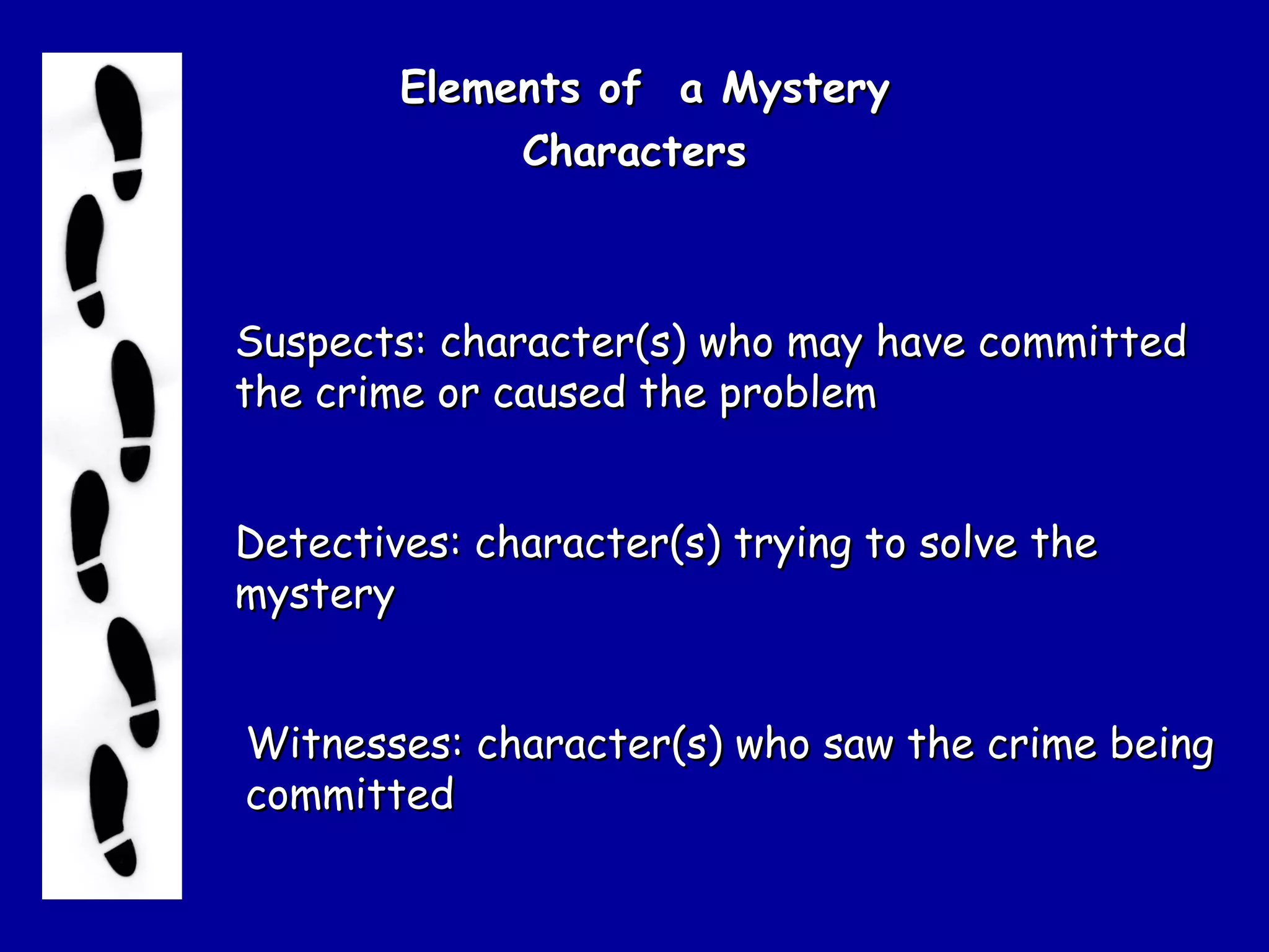 Mystery Genre | PPT