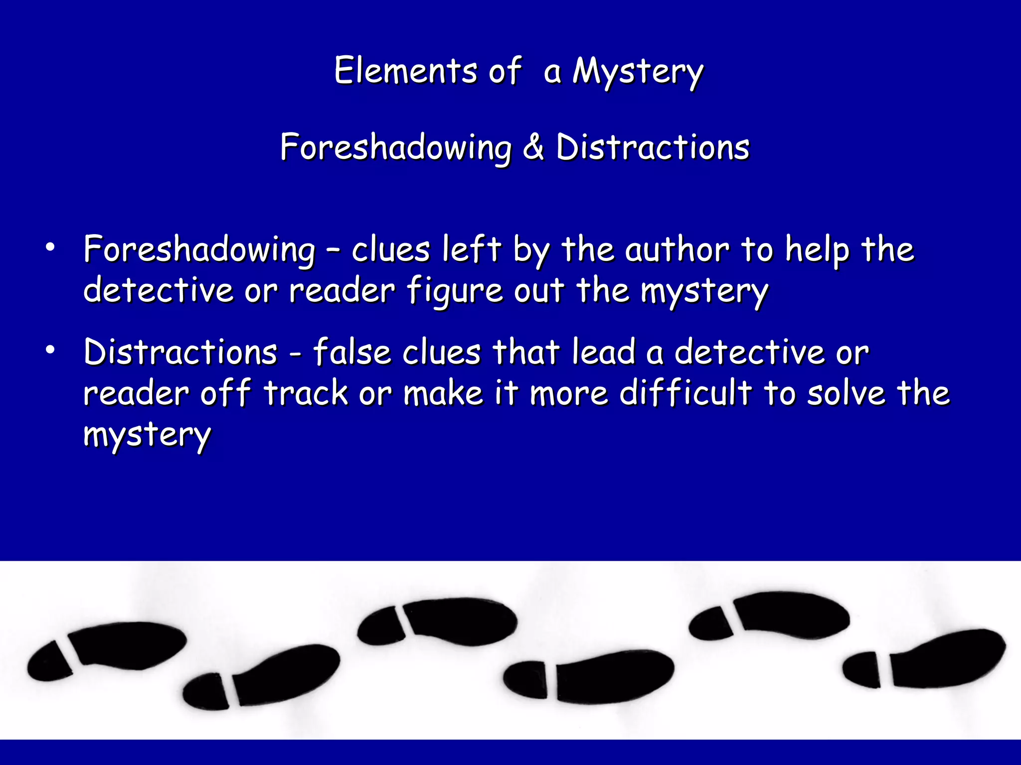 Mystery Genre | PPT