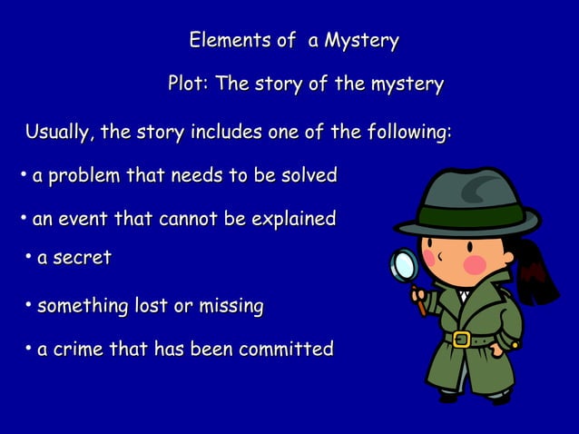Mystery Genre Grade 3Genre | PPT