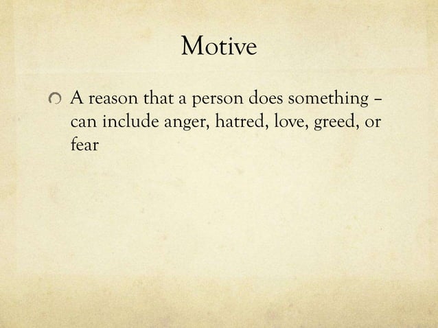 Mystery Genre Terms & Vocabulary | PPTX