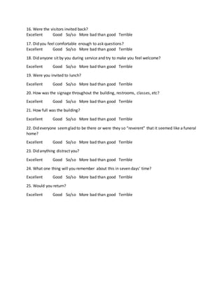 Mystery guest questionnaire | DOCX