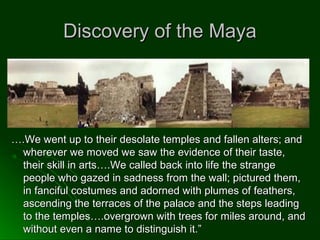 Mystery of the maya collapse | PPT