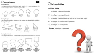 Polygon Lesson for Third & Fourth Grade Students | PPT