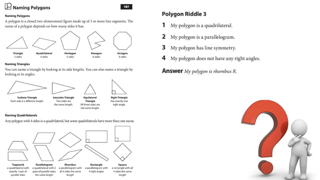 Polygon Lesson for Third & Fourth Grade Students | PPTX