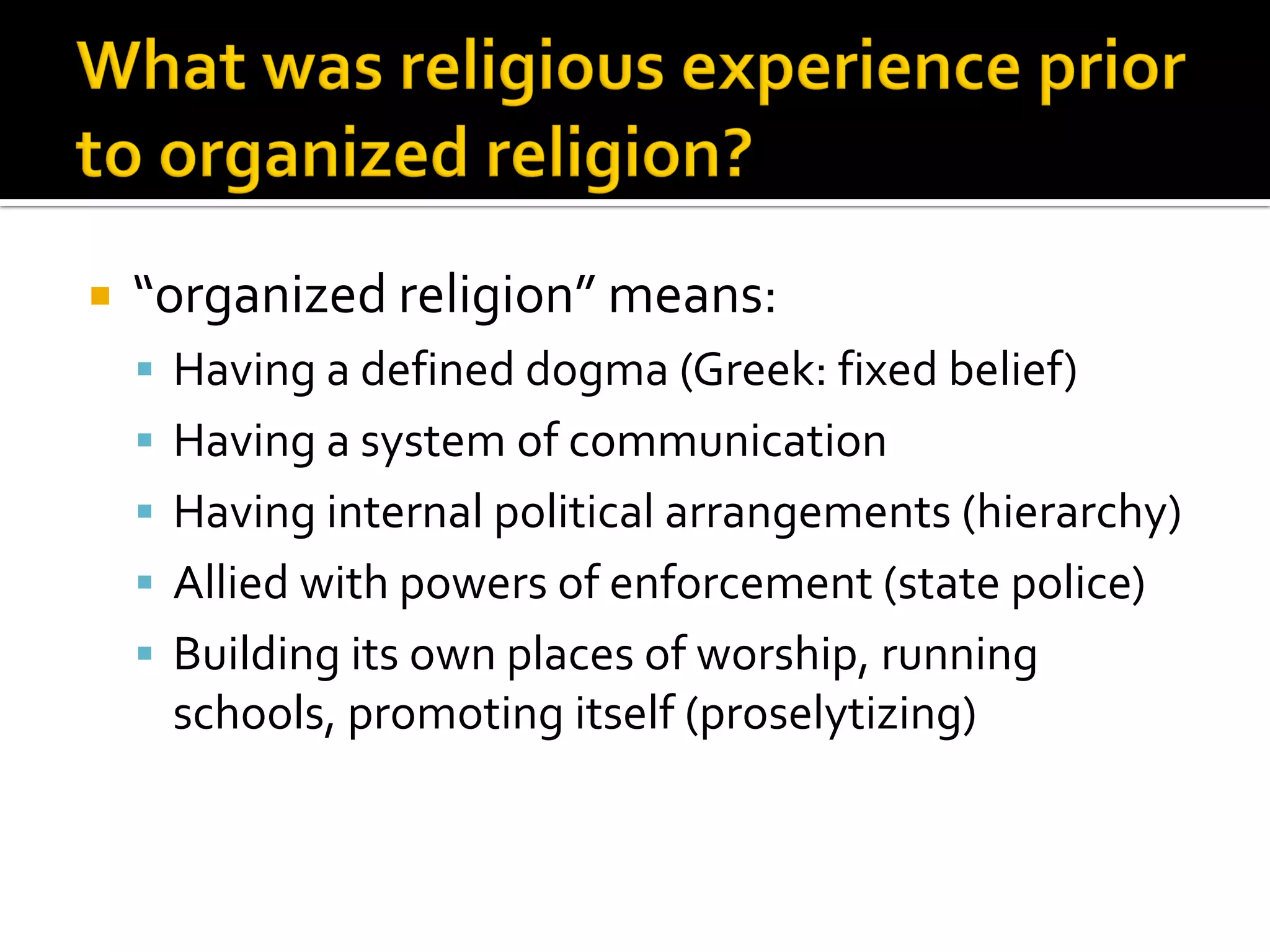 Mystery religions lecture 1 | PDF | Christianity | Religion & Spirituality