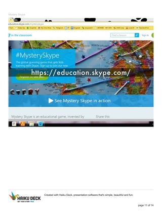 Mystery skype | PDF