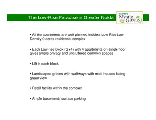 Mystic greens eldeco | PDF