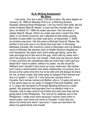My story | DOCX