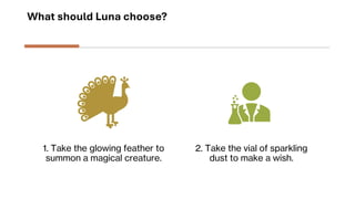 Luna's Magical Adventure in the Enchanted Forest | PDF