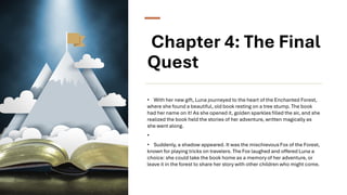 Luna's Magical Adventure in the Enchanted Forest | PDF