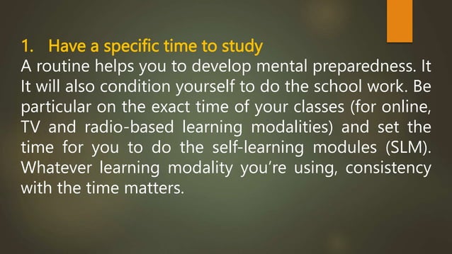 MY STUDY PLAN, MY GUIDE- HOMEROOM GUIDANCE 7 | PPTX