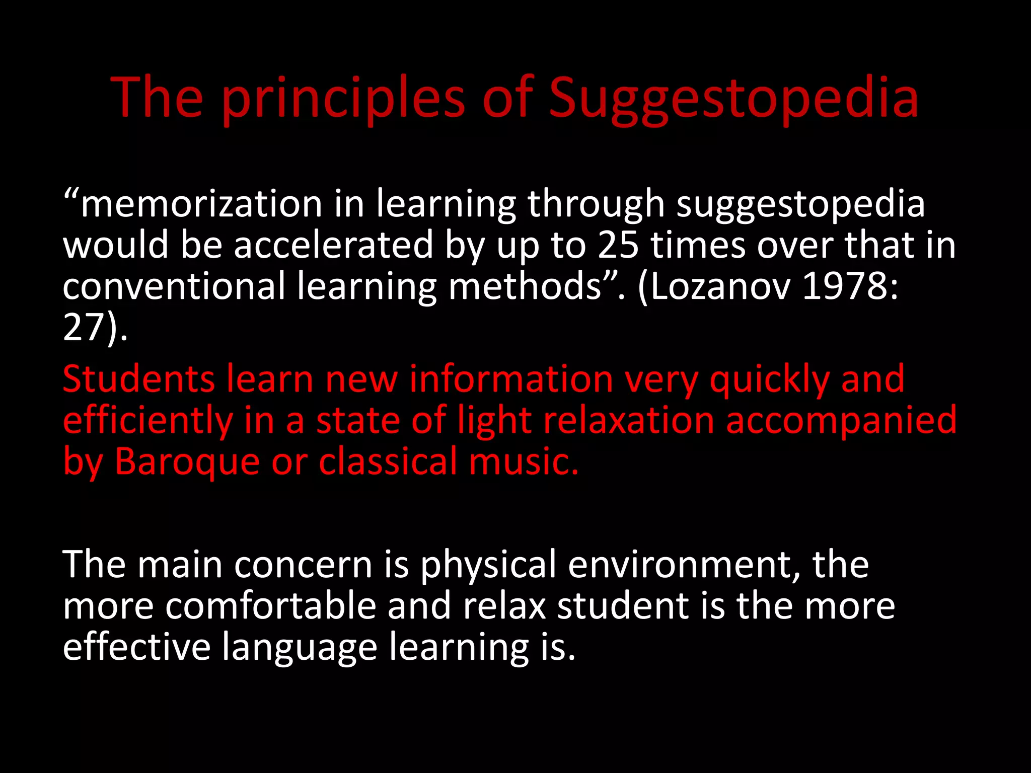 Suggestopedia | PPTX