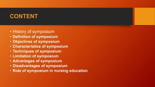 My symposium | PPTX
