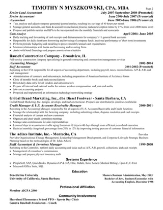 Myszkowski Resume | PDF