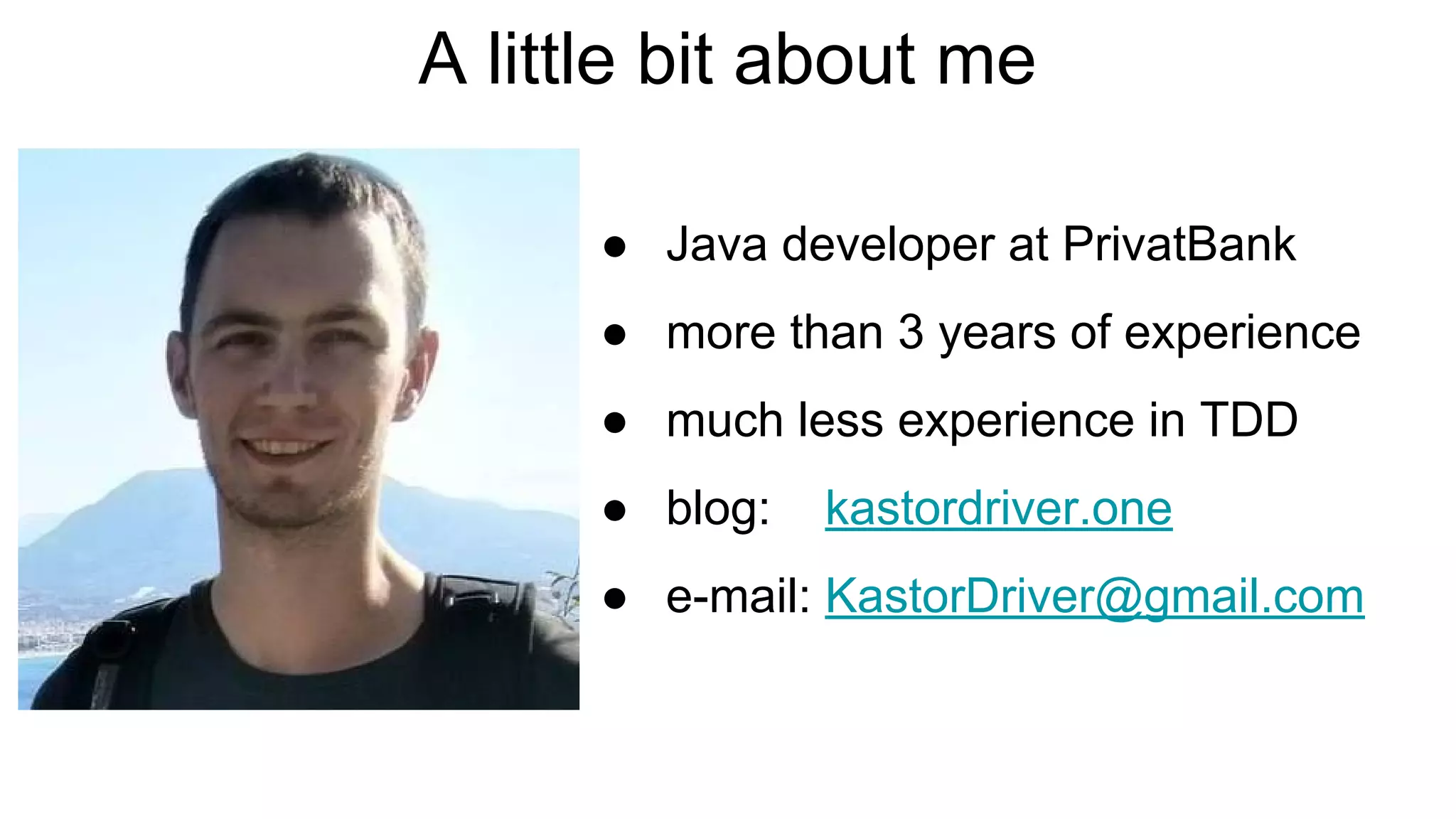 "How keep normal blood pressure using TDD" By Roman Loparev | PPT