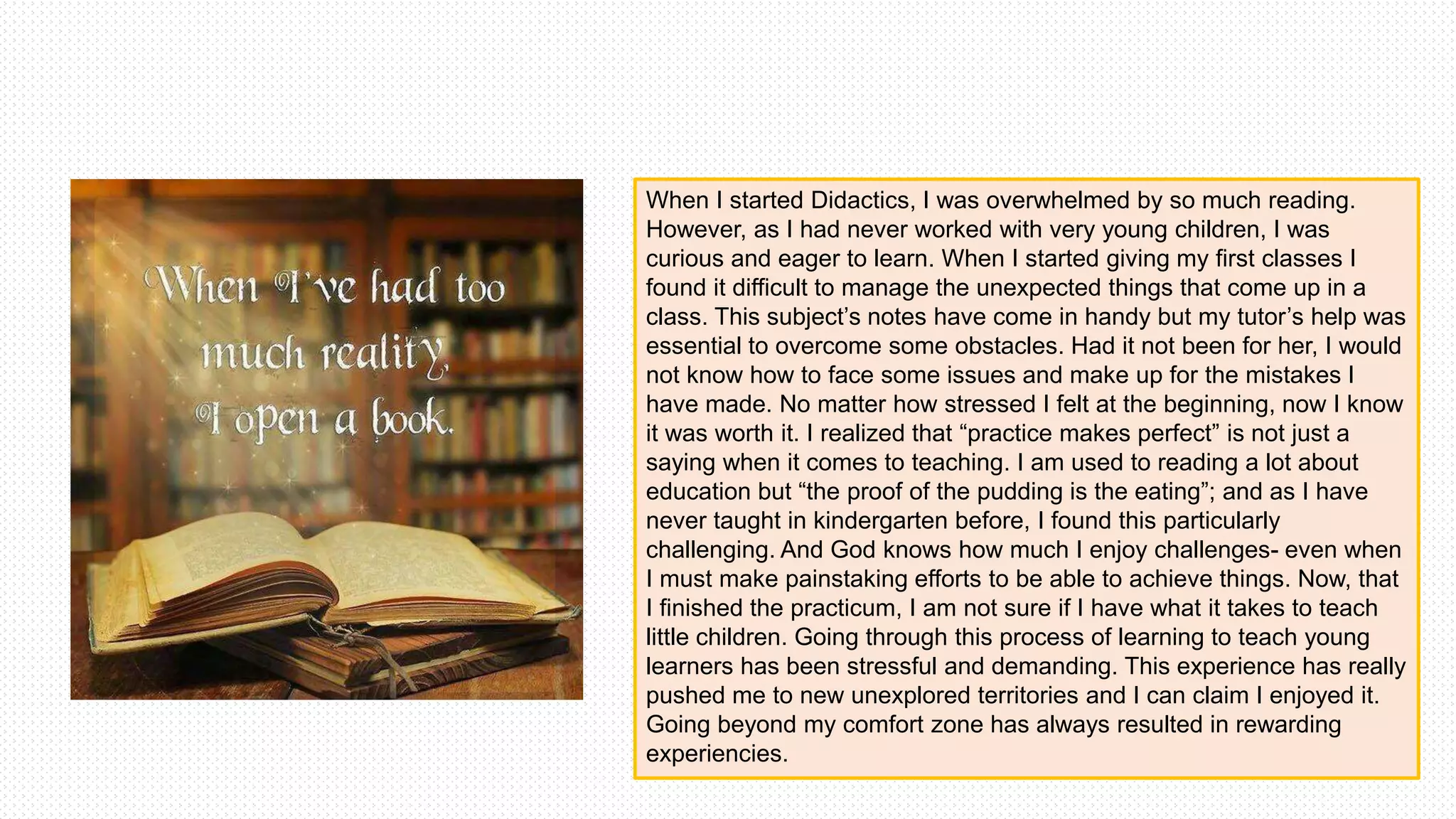 My teacher identity | PPTX