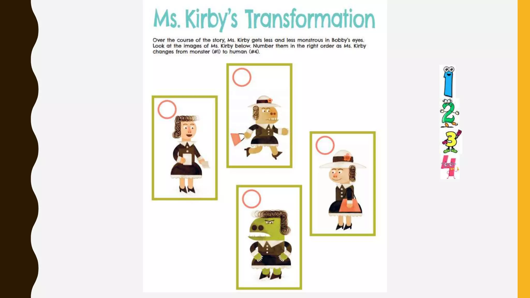 My teacher is a monster | PPTX