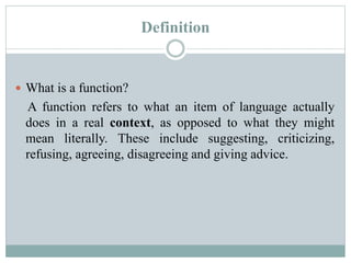 Teaching functions | PPTX | Education