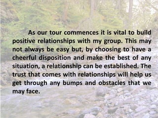 My Teaching Metaphor - I am a Tour Guide | PPTX | Travel Preparation ...