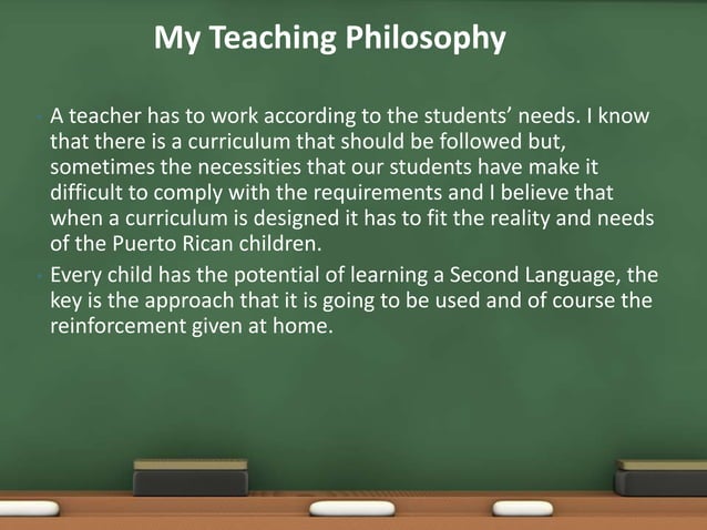 My teaching philosophy | PPT