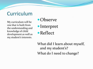 My teaching philosophy | PPT