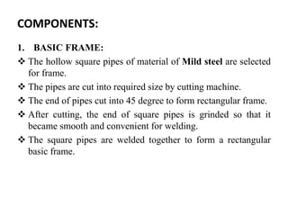 Zero radius turning and four wheel steering system | PPTX