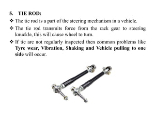 Zero radius turning and four wheel steering system | PPTX