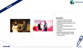 myTectra Company Profile | PPT