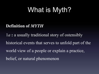 Myth | PPT