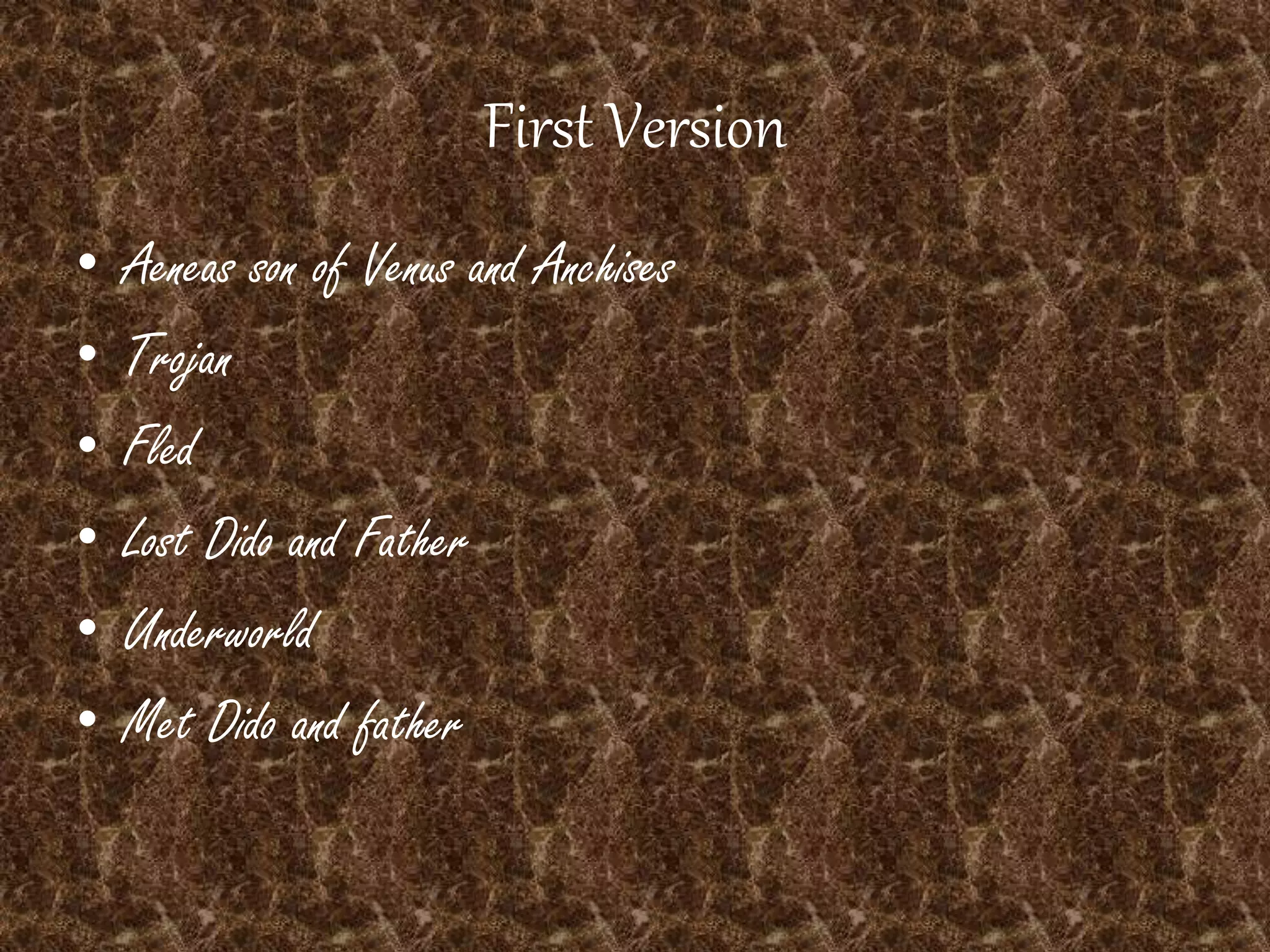 Aeneas in the Underworld Aeneid Book VI | PPTX