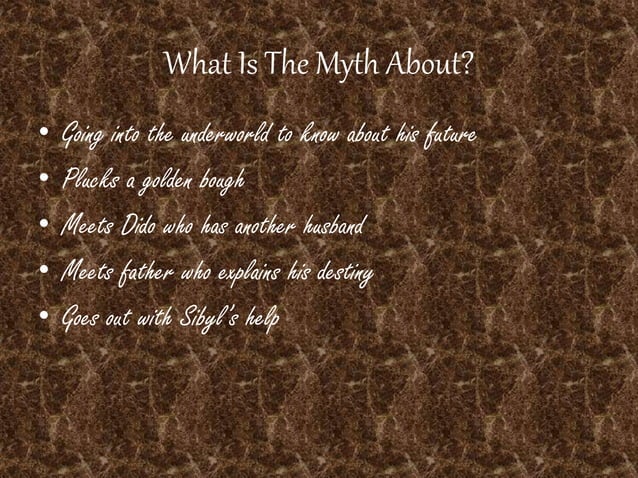 Aeneas in the Underworld Aeneid Book VI | PPTX