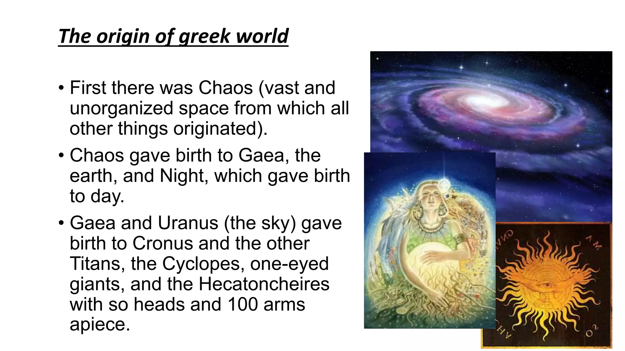 Myth and mythology greek gods .pptx