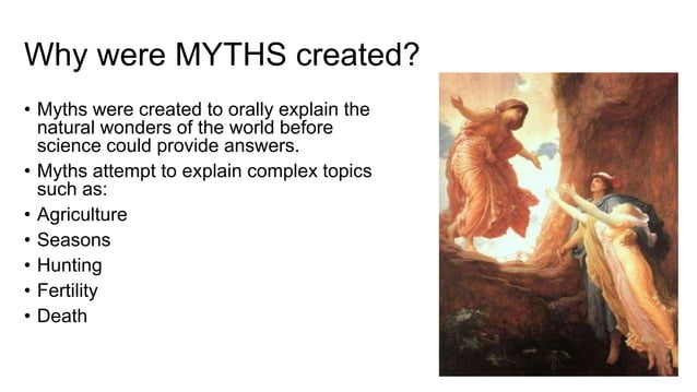 Myth and mythology greek gods .pptx