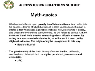 Myth Busters Trial - ED access block | PPT