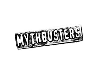 Mythbusters Logo Black And White