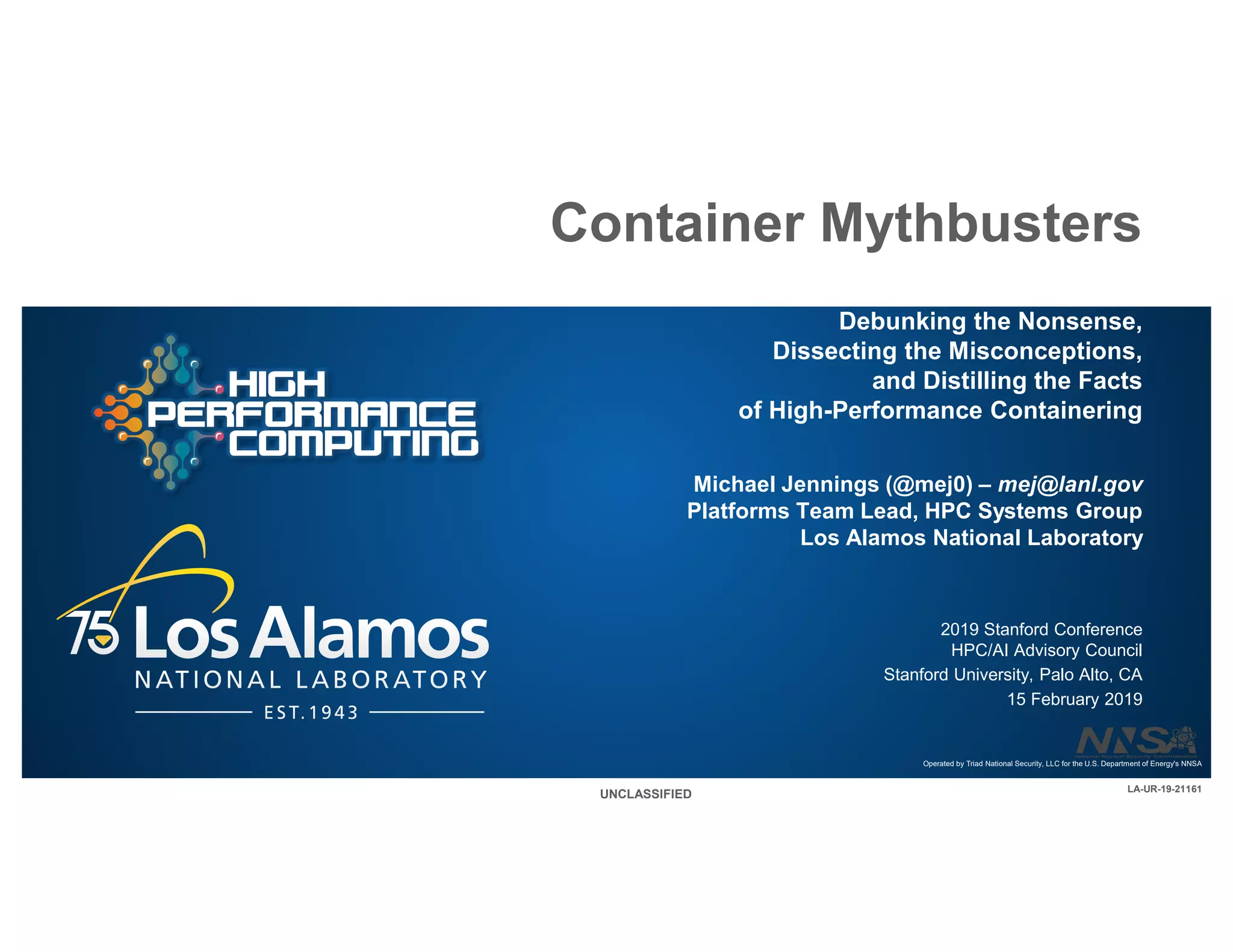 Container Mythbusters | PPT