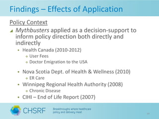 Mythbusters Evaluation | PPTX