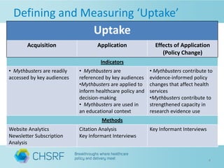 Mythbusters Evaluation | PPTX