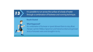 MythBusters 21 best water based myths | PDF