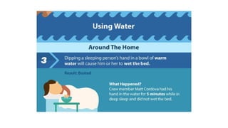 MythBusters 21 best water based myths | PDF