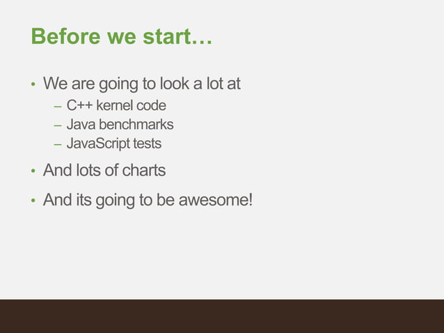 Mythbusting: Understanding How We Measure Performance at MongoDB | PPTX