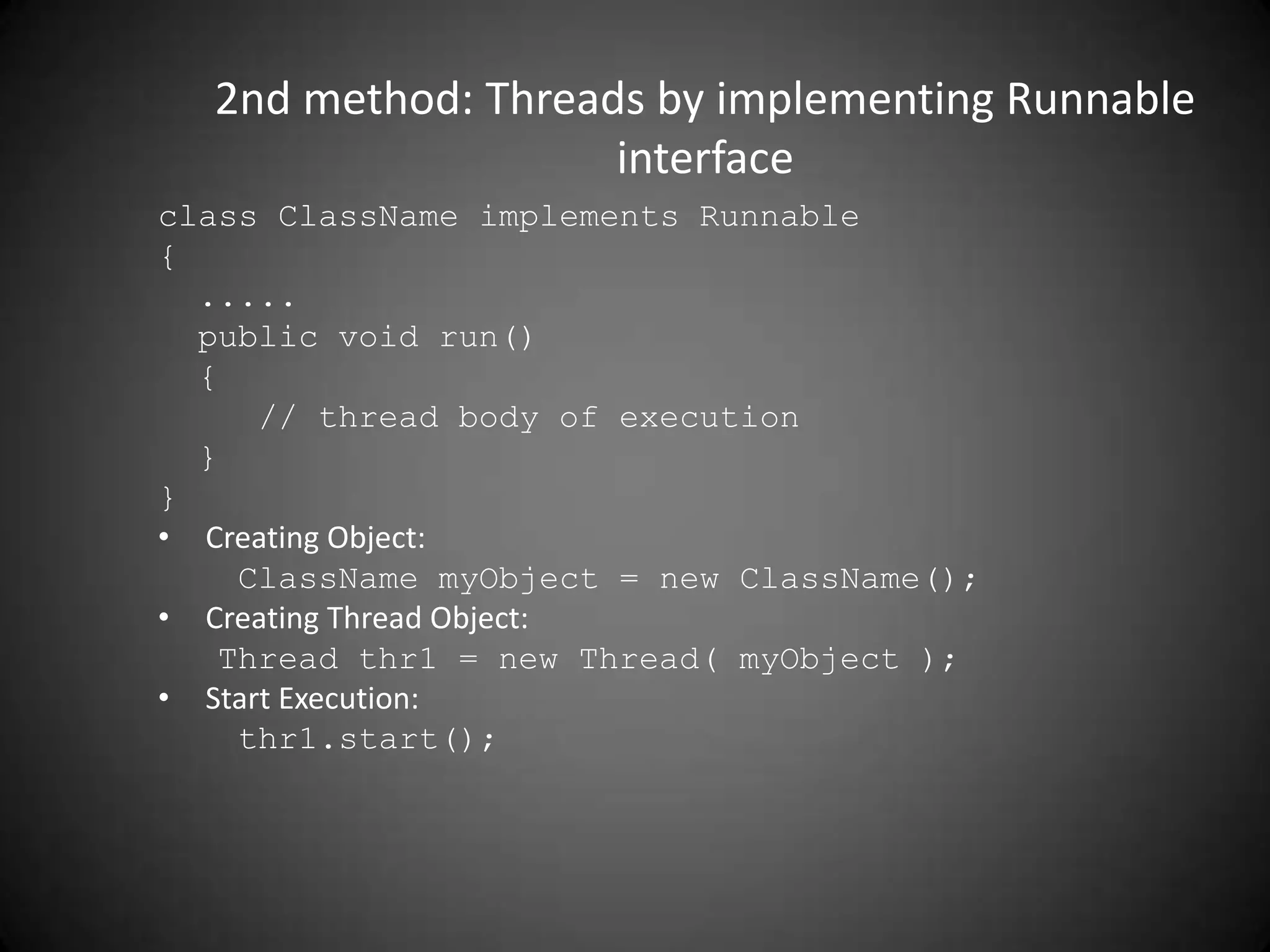Java Multi Thead Programming | PPTX