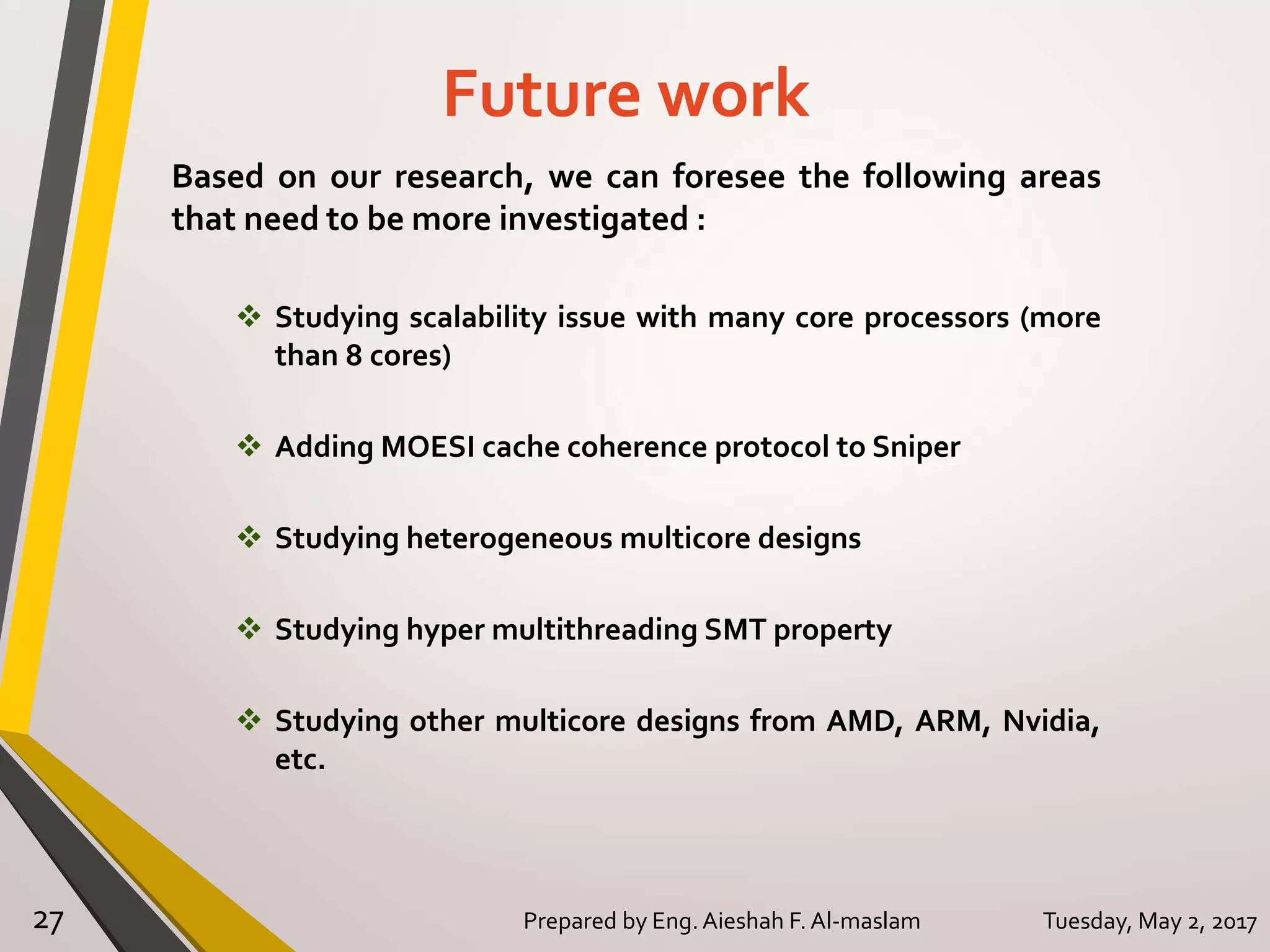 Multicore Intel Processors Performance Evaluation | PPTX | Computing | Technology & Computing