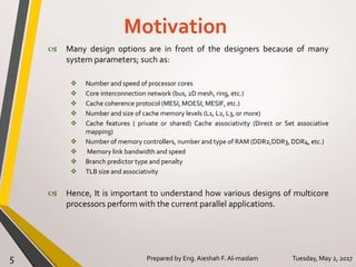 Multicore Intel Processors Performance Evaluation | PPTX | Computing | Technology & Computing