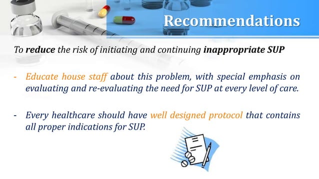 Overuse of Stress Ulcer prophylaxis (SUP) | PPTX | Digestive Disorders ...